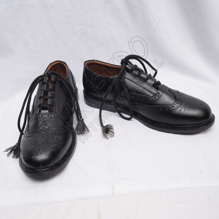 Hybrid Heritage Of Scotland Tartan Ghillie Brogues Shoes with Brown ...