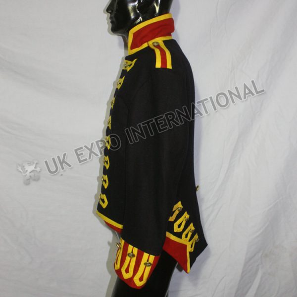 1812-1815 NCOs Royal Reg of Artillery waterloo Yellow Braided Jacket