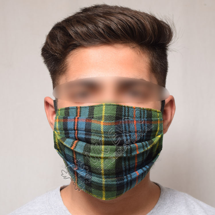 Scottish Flower of Scotland Pleat Mask
